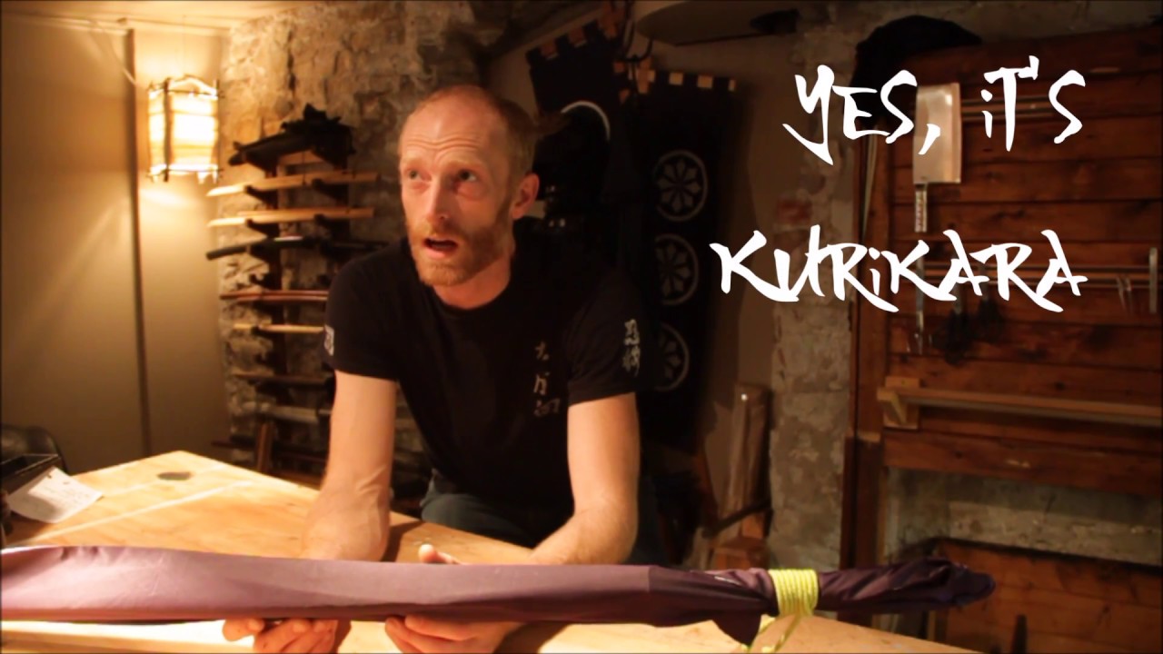 Unboxing of the Blue Exorcist Katana the Kouma Sword - YouTube