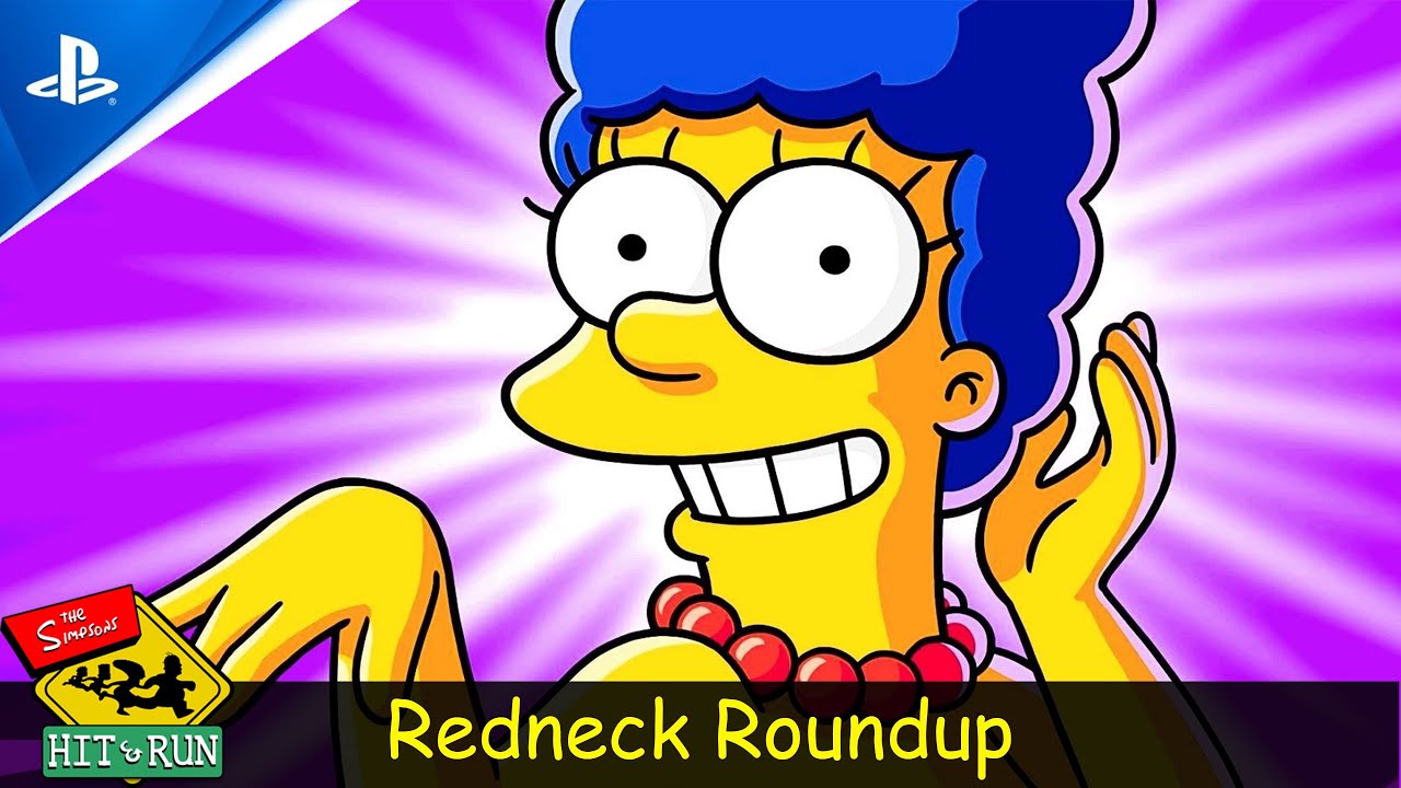 The Simpsons: Hit & Run (PS4) - Redneck Roundup - YouTube