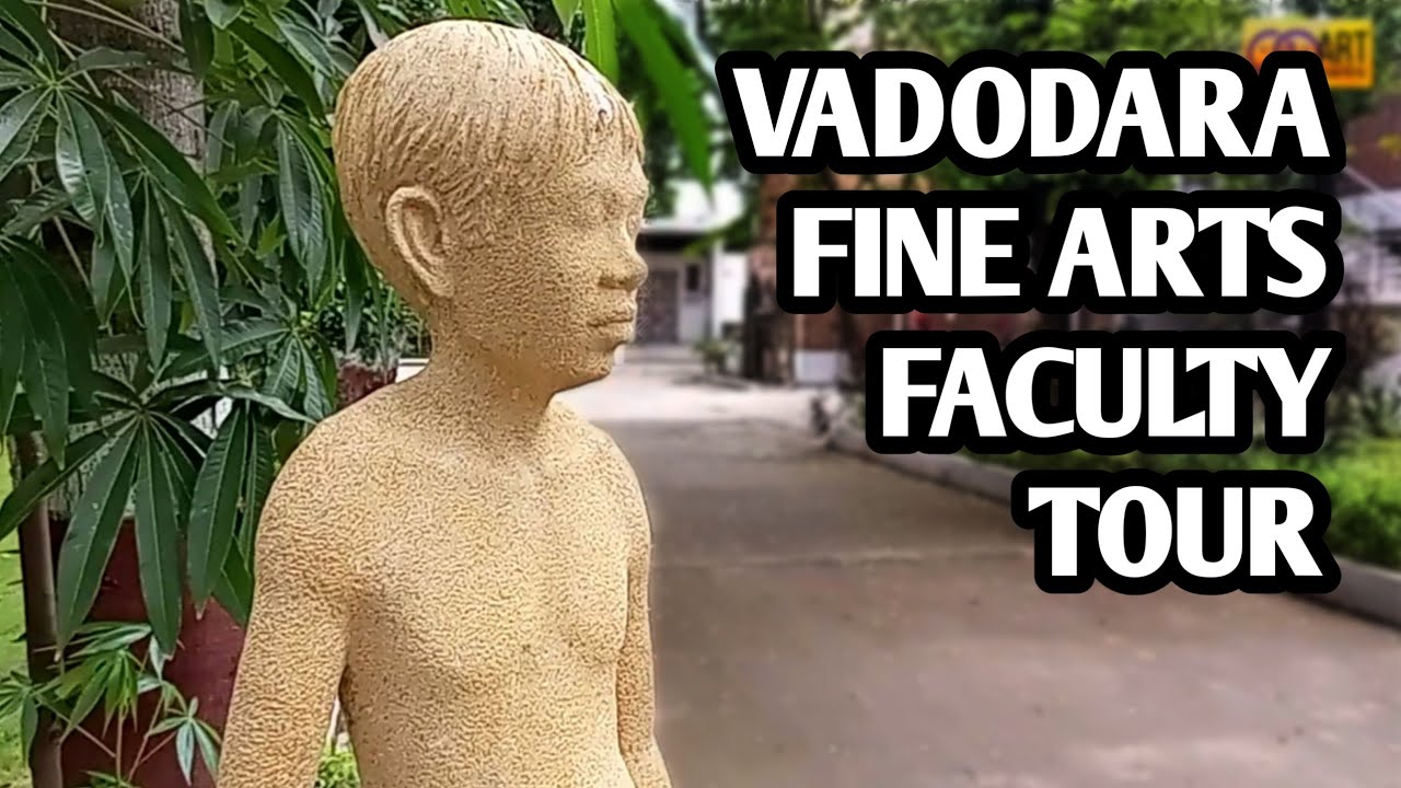 Vadodara Faculty of fine arts tour | Art College Tour | Free Drawing ...