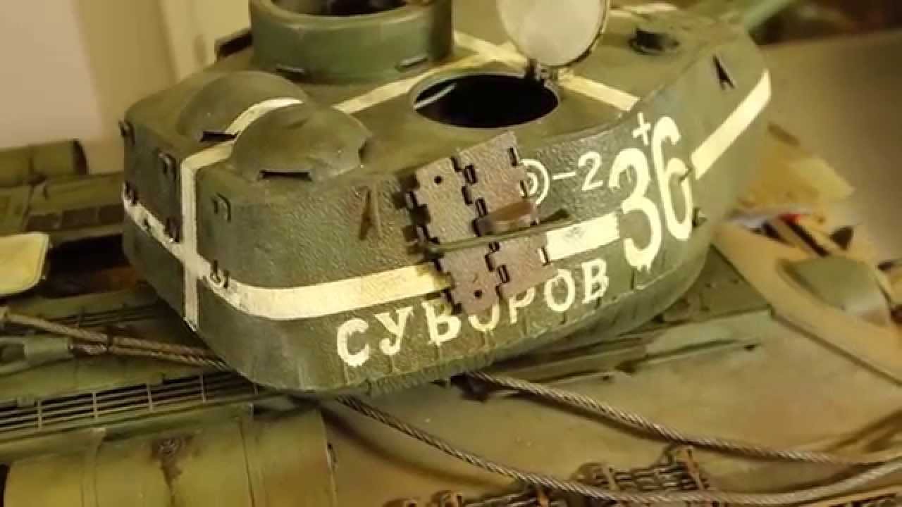 1/16 Trumpeter T 34/85 - YouTube