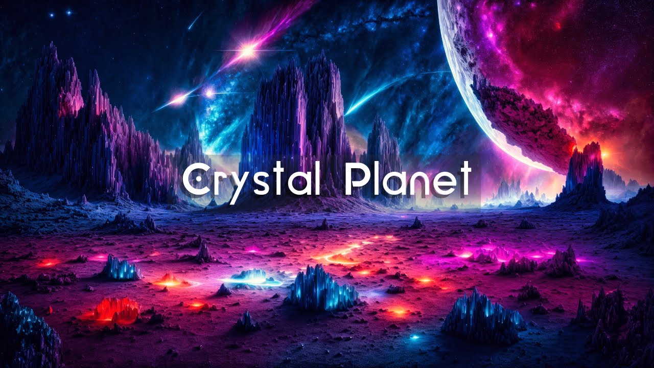 Crystal Planet | Space Ambient Sound | Otherworldly Atmosphere - YouTube