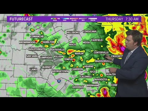 LIVE: Central Texas severe weather radar - YouTube