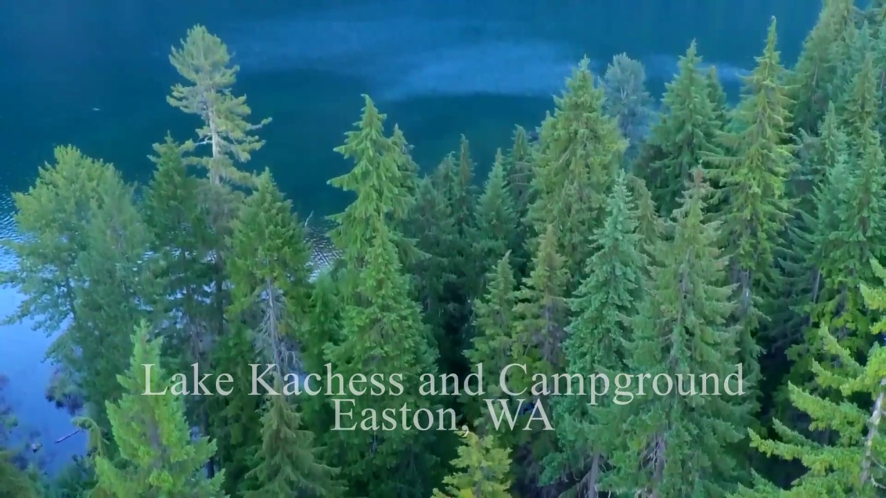 Lake Kachess and Campground - YouTube