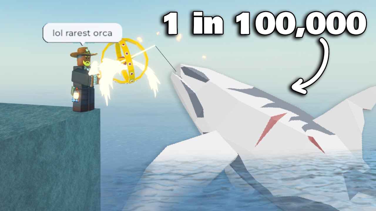 Catching The RAREST ANCIENT ORCA In FISCH Roblox - YouTube