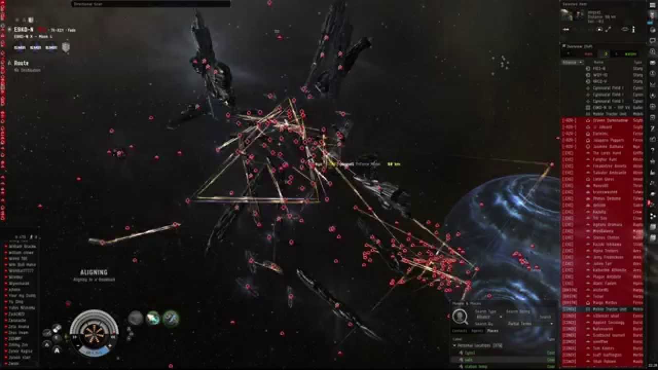 EVE Online NC Vs Imperium in E9KD-N - YouTube