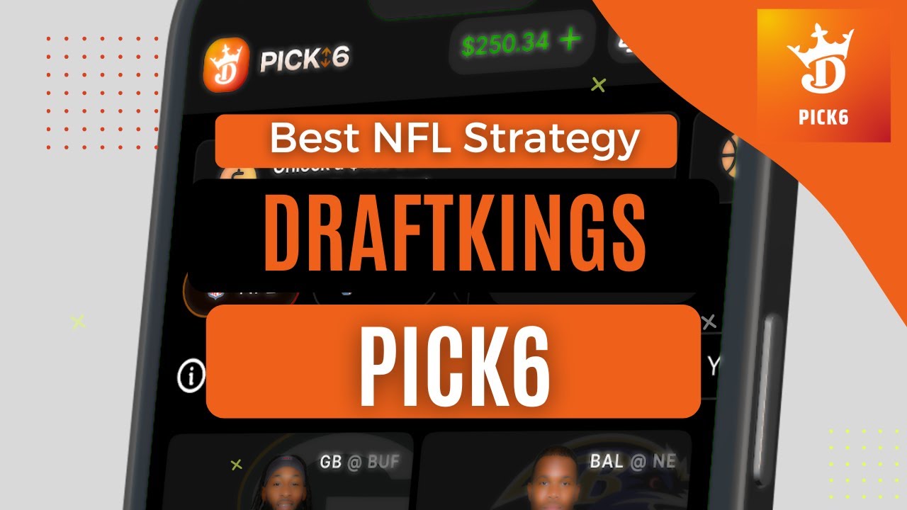 Best DraftKings Pick6 NFL Strategy | DraftKings Pick6 Explained Part 6 ...