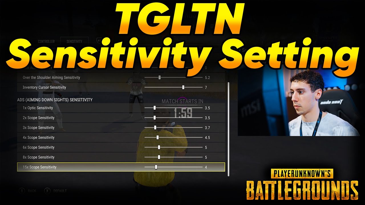 TGLTN Shows his SENSITIVITY | New Rush Gameplay | TGLTN - YouTube
