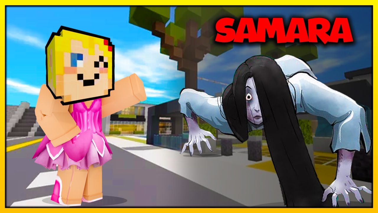 LANETLİ SAMARA BROOKHAVENI MİNECRAFT YAPIYOR 😱 ROBLOX RP | KÜBRA NİSA ...