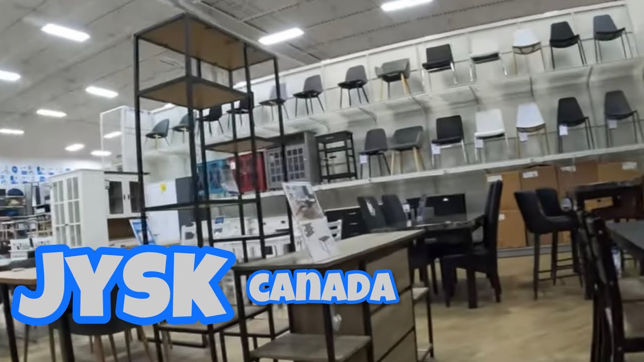 Shopping Tour: JYSK Canada | British Columbia - YouTube