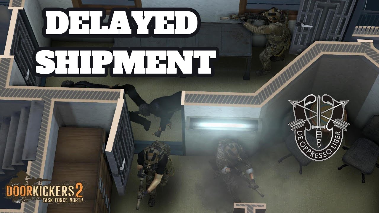 Cargo Ship CQB Flow | Door Kickers 2 1.0 - YouTube