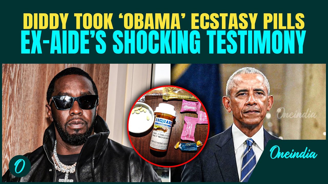 Obama Pills? Diddy Took Obama-Shaped Pills Daily, Testifies James | 25 ...