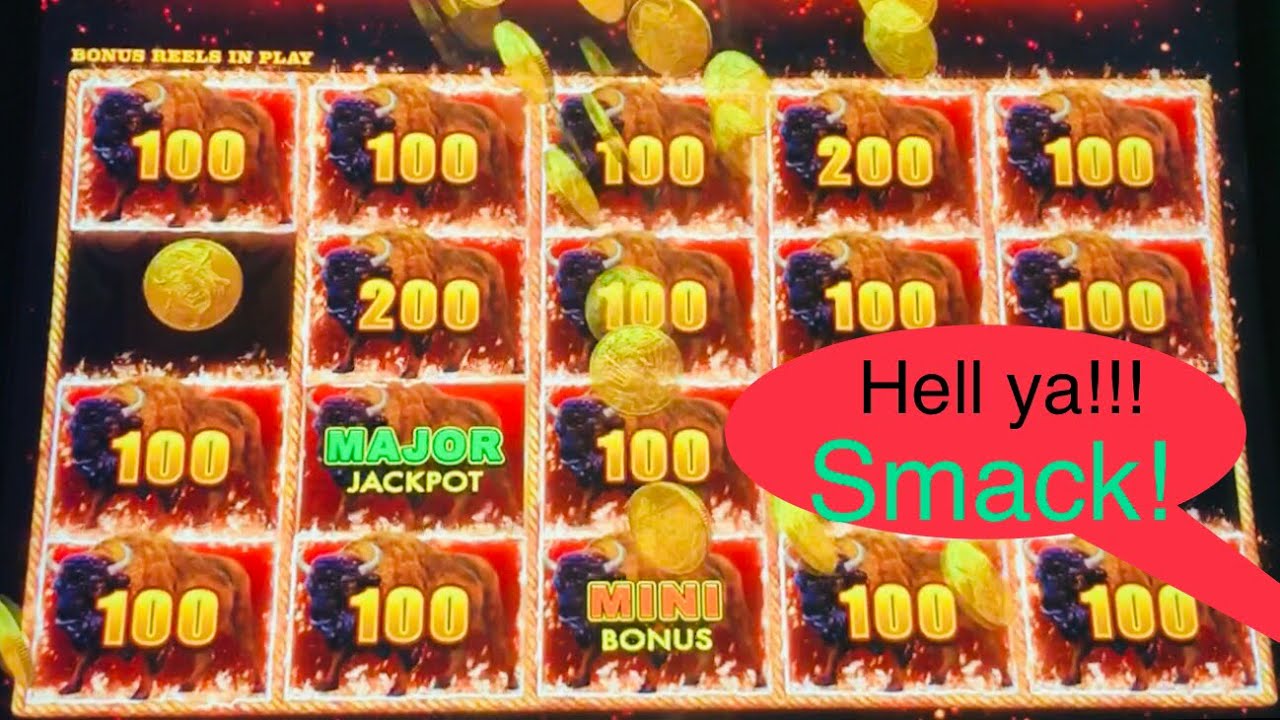 💥major jackpot💥on Buffalo link. This slot machine was hot! - YouTube