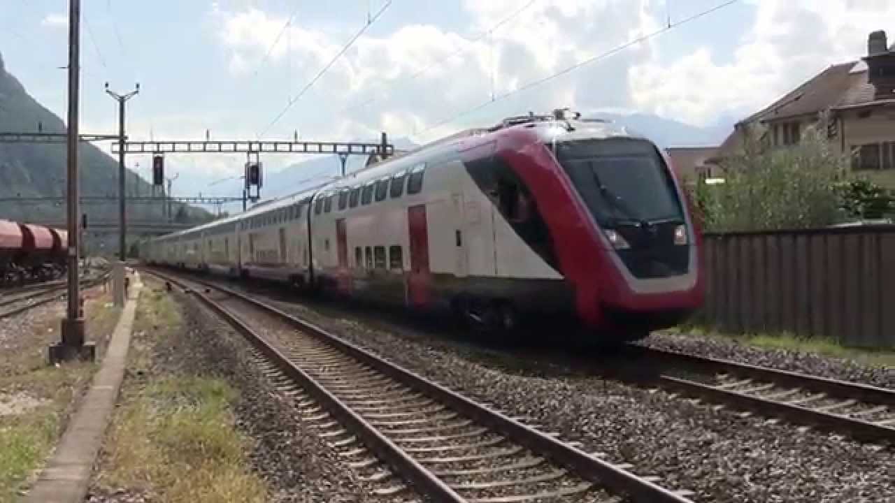 Essai RABe 502 "TWINDEXX" à Villeneuve - YouTube