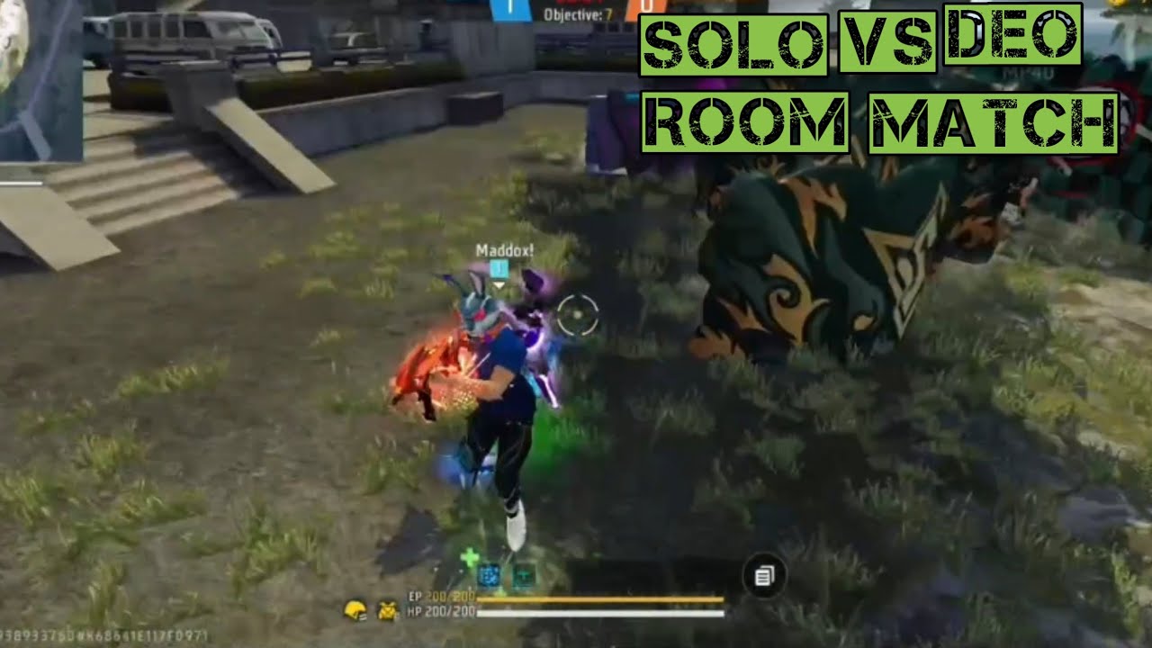 SOLO VS SOLO ROOM MATCH - YouTube