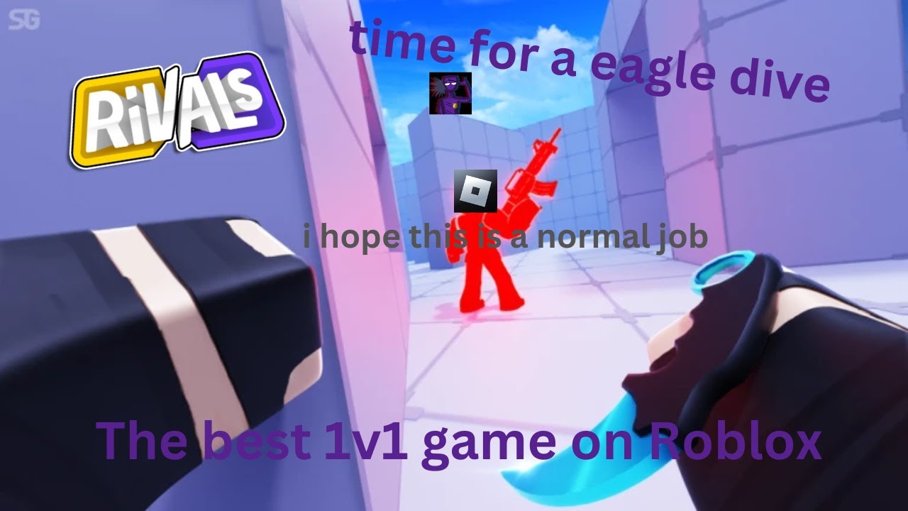 My first time time playing rivals (The best 1v1 game on roblox) - YouTube