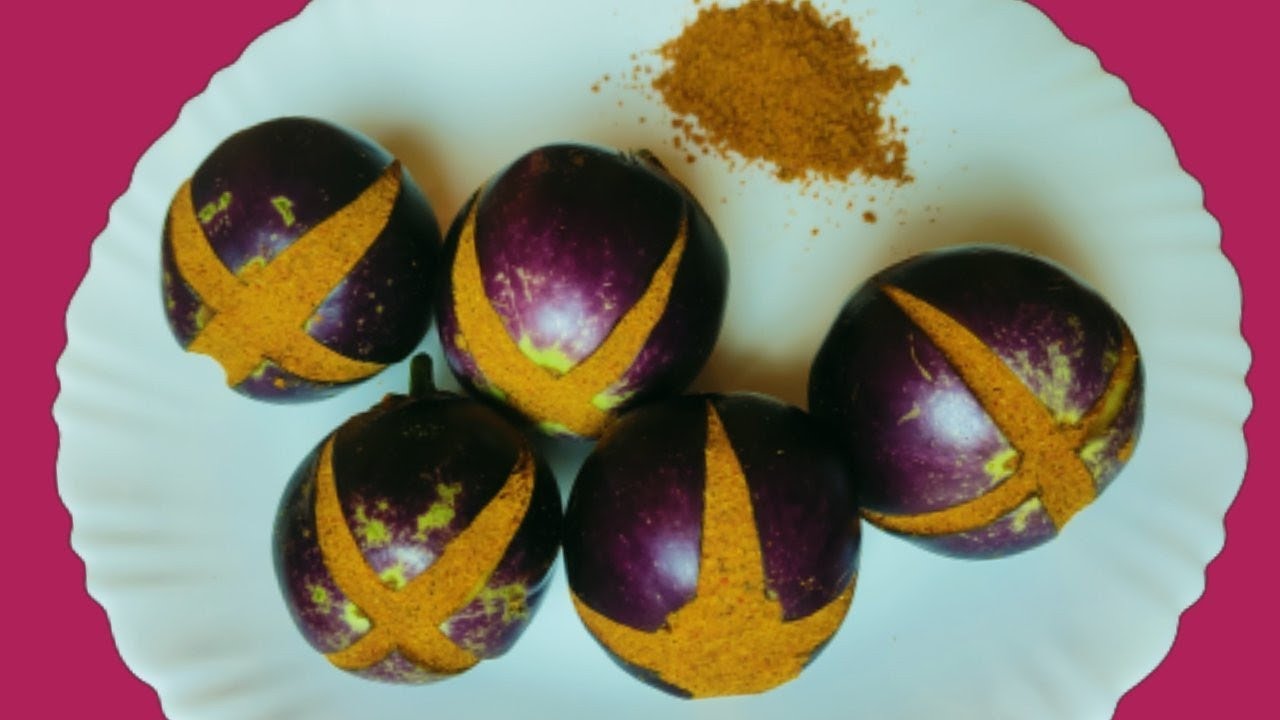 Brinjal masala curry||Brinjal masala curry in bangali||pur vora baegun ...