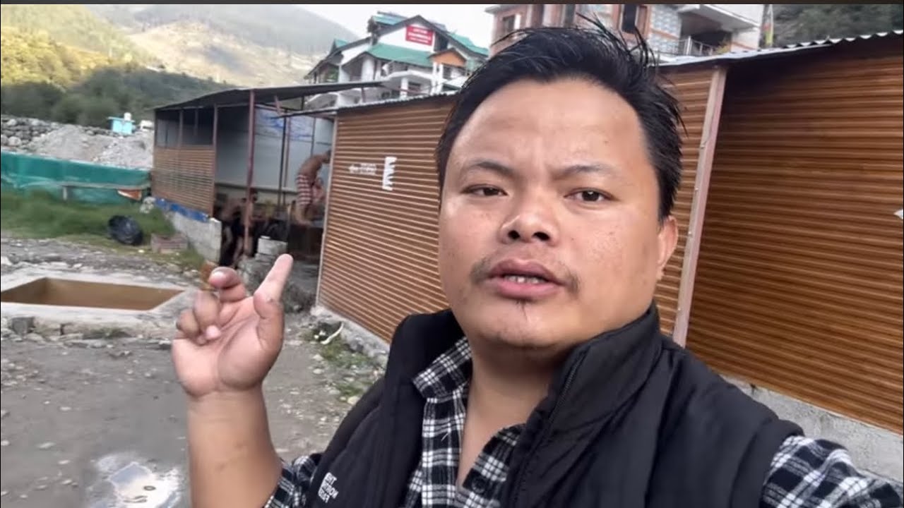 Famous Kalath Hot Spring water 🤣🚨| Good For Body Pain | #tibetanvlogger ...