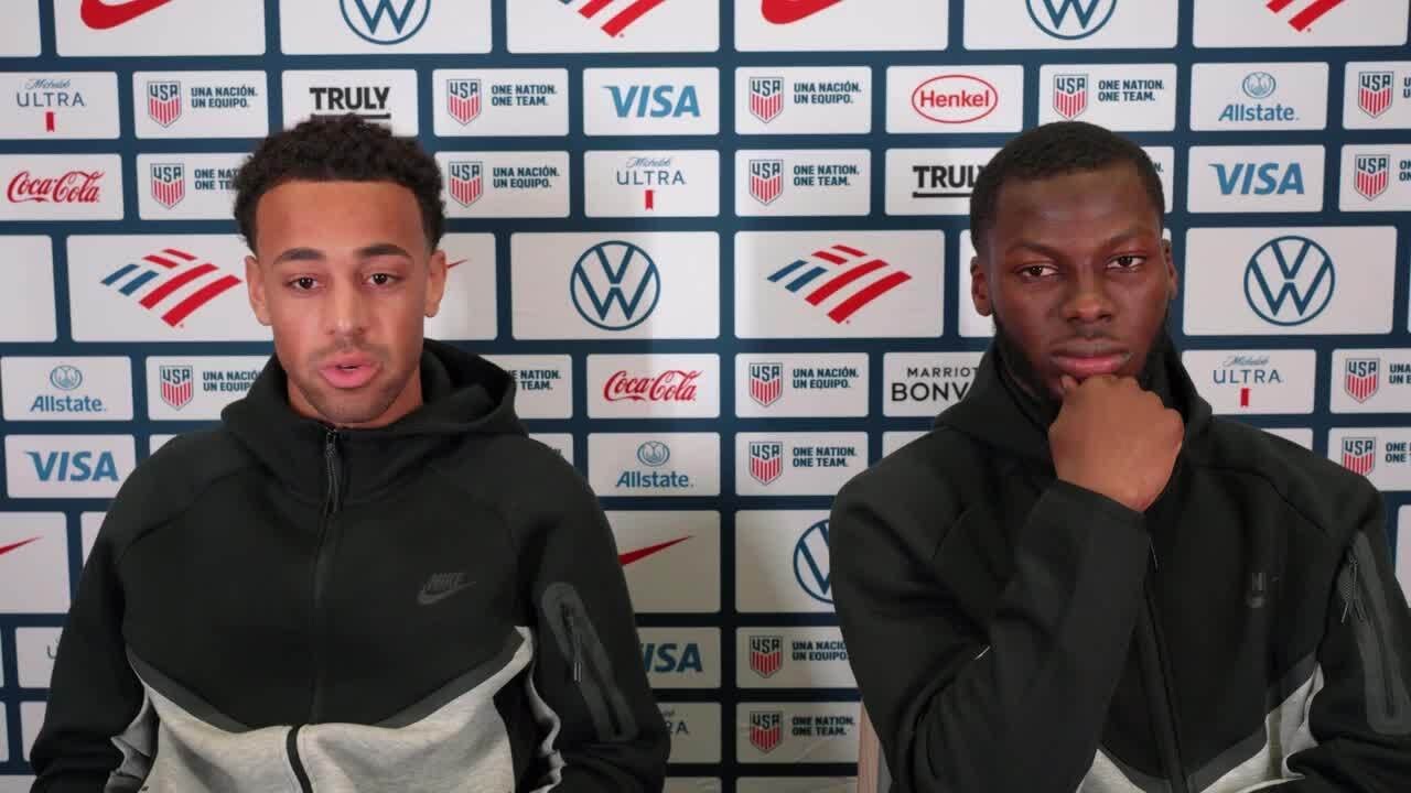 Tyler Adams & Yunus Musah Media Availability | March 18, 2025 - YouTube