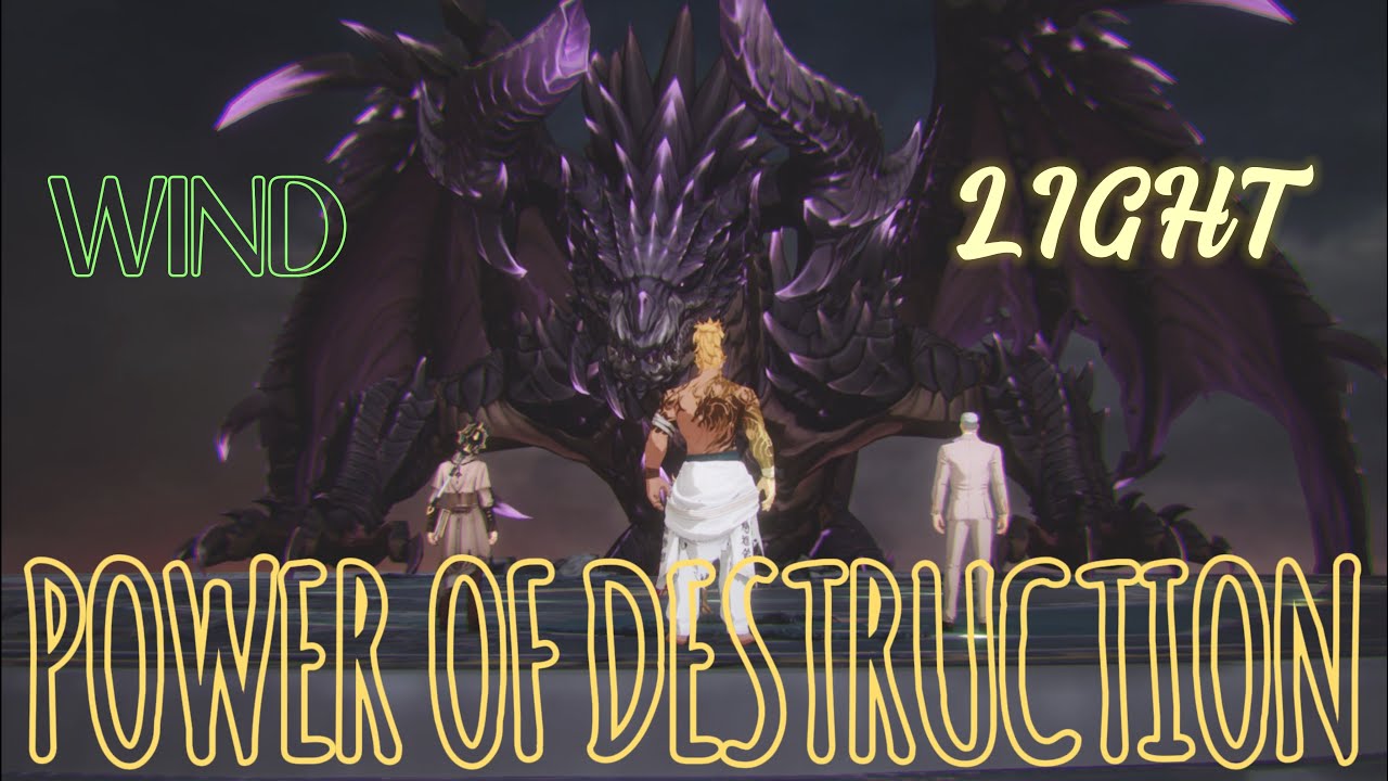 Power of Destruction - WIND and LIGHT- Solo Leveling: ARISE - YouTube