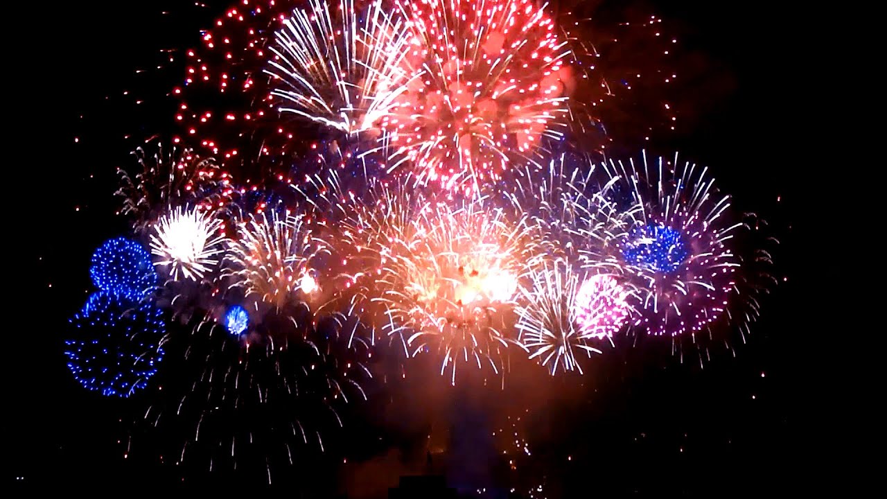 Feu d'artifice Paris 14 Juillet 2014 Hd 1080p - YouTube