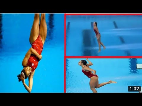 Canadian Diver Fail video - Pamela ware failed Dive video