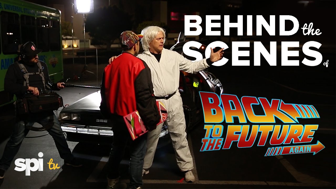 Behind the Scenes of Back to the Future Again - SPI TV, Ep. 14 - YouTube