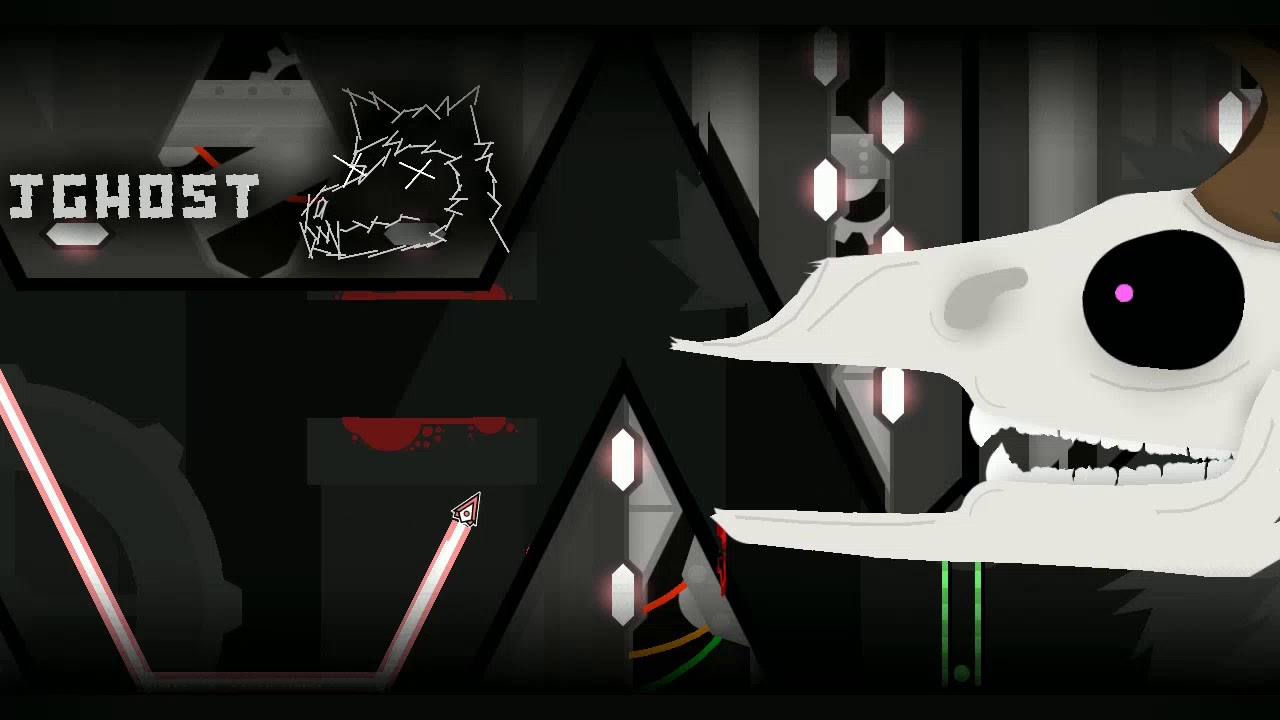 Geometry Dash - the yandere easy - YouTube
