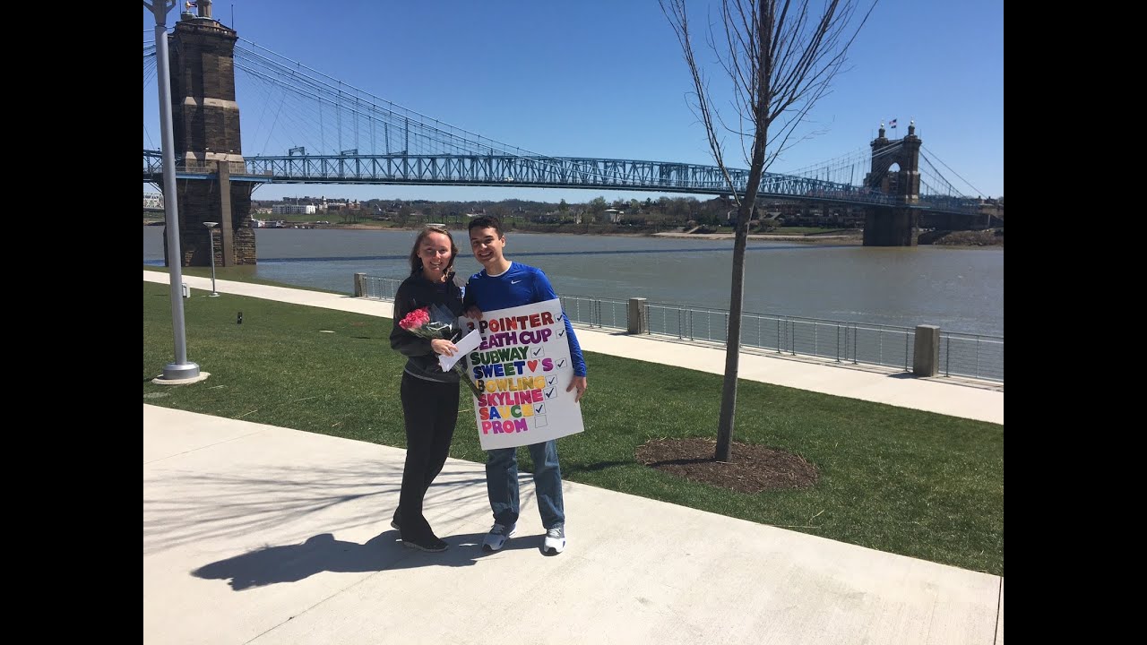 Austin and Brooke Promposal Scavenger Hunt - YouTube