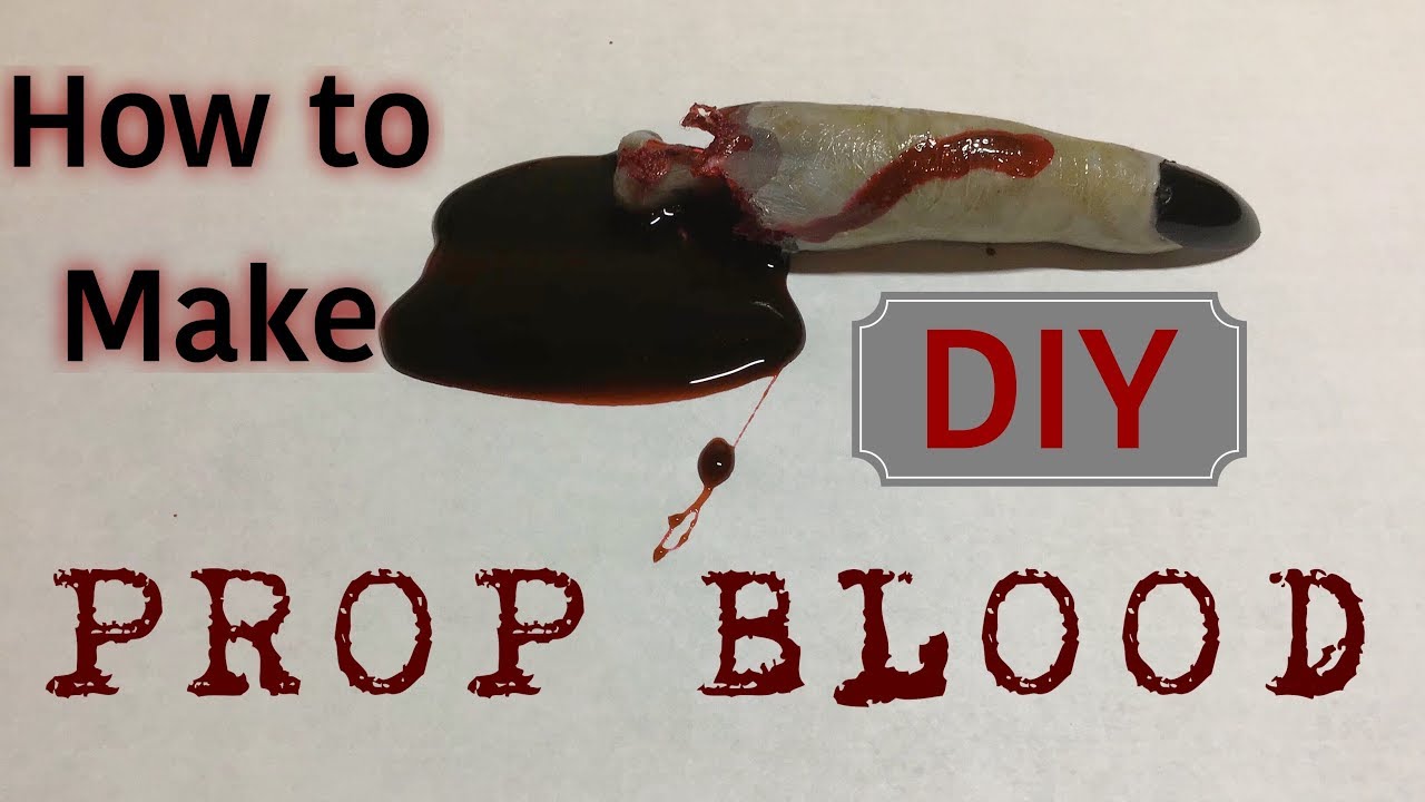 Fake Prop Blood DIY... Freaky Friday - YouTube