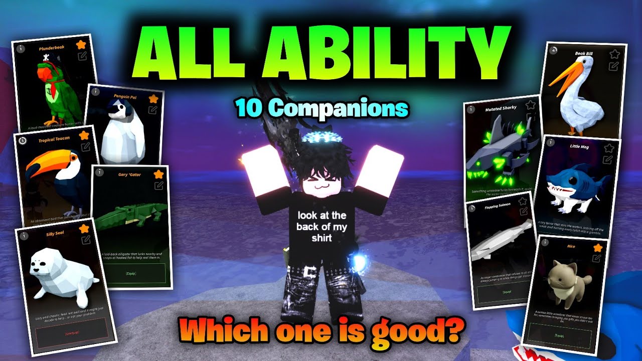 Every Companion Ability in Fisch Explained (Full Passive Guide) - YouTube