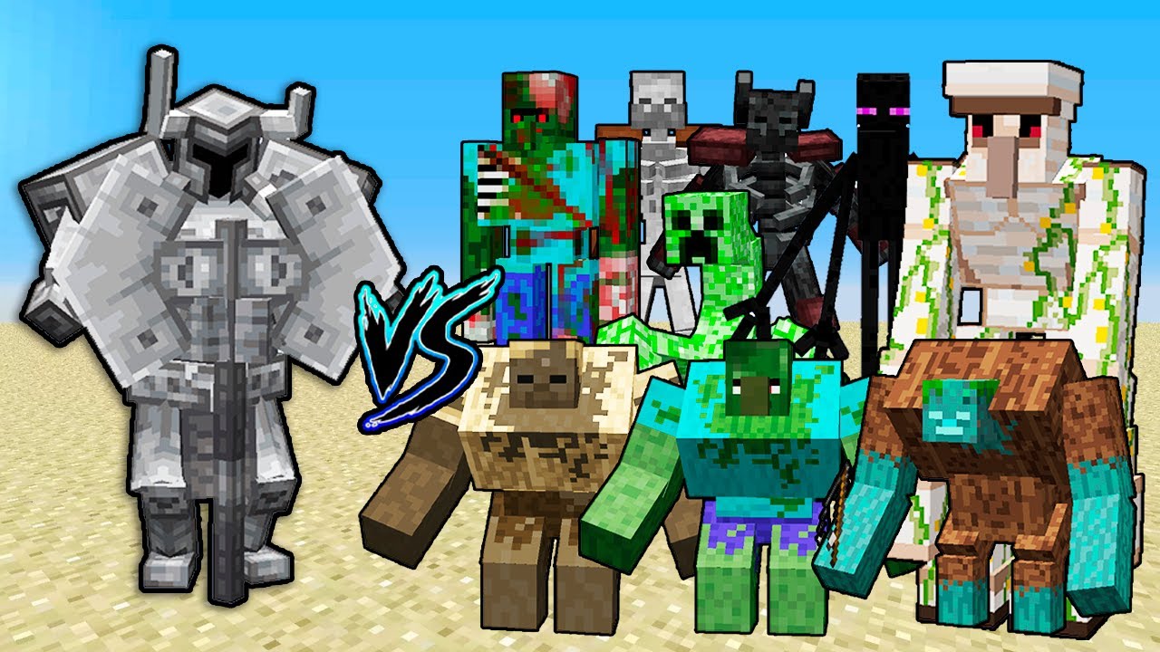 Ferrous Wroughtnaut vs All Mutant | Mowzie`s Mod and All Bosses Mutants ...