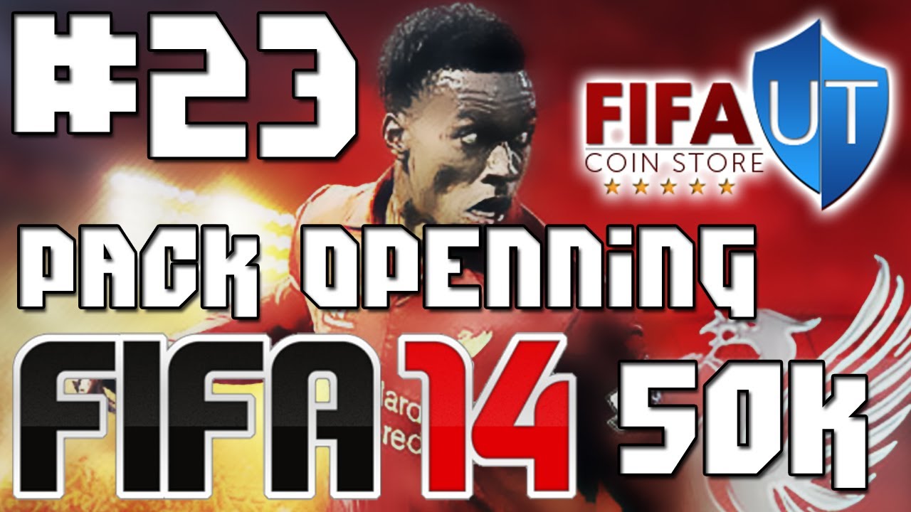 Fifa 14 Ultimate Team #23 FIFA UT COIN STORE PACK OPENNING 50K PACK'S ...