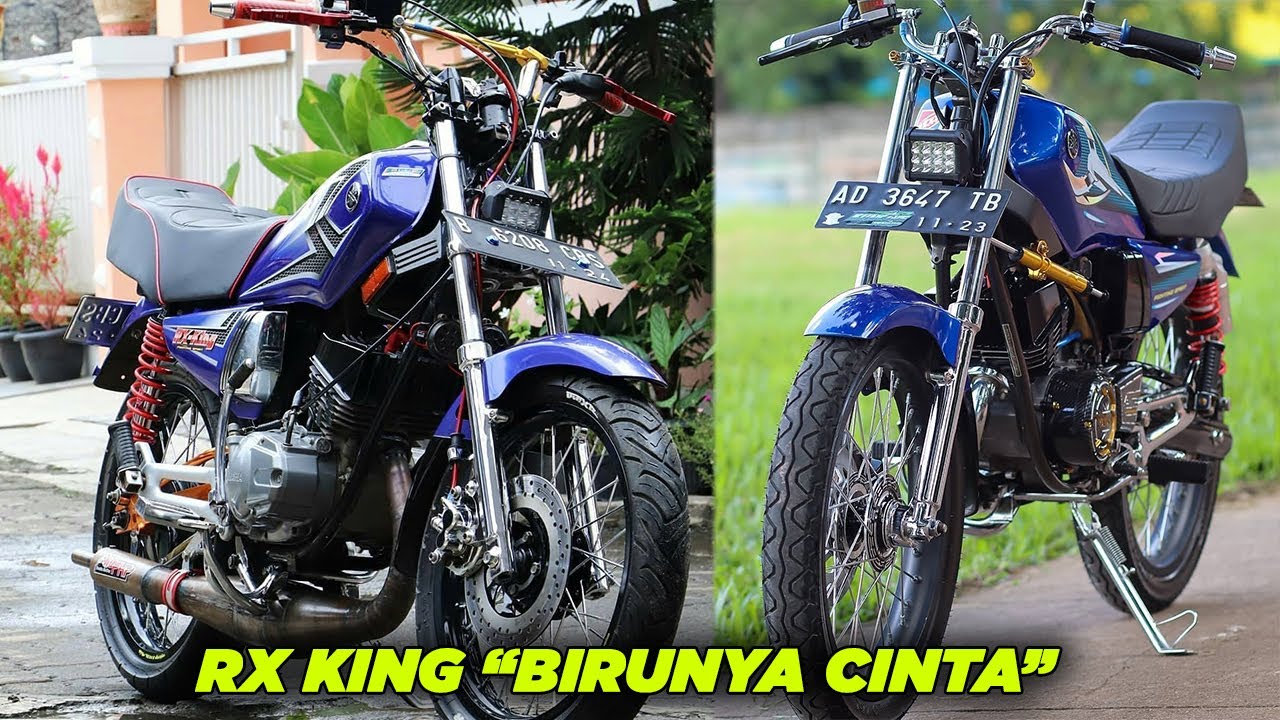 Kumpulan Modifikasi RX King Biru Minimalis - YouTube