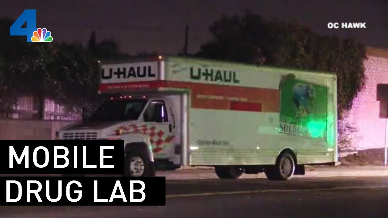Mobile Drug Lab Discovered Inside a U-Haul Moving Truck | NBCLA - YouTube