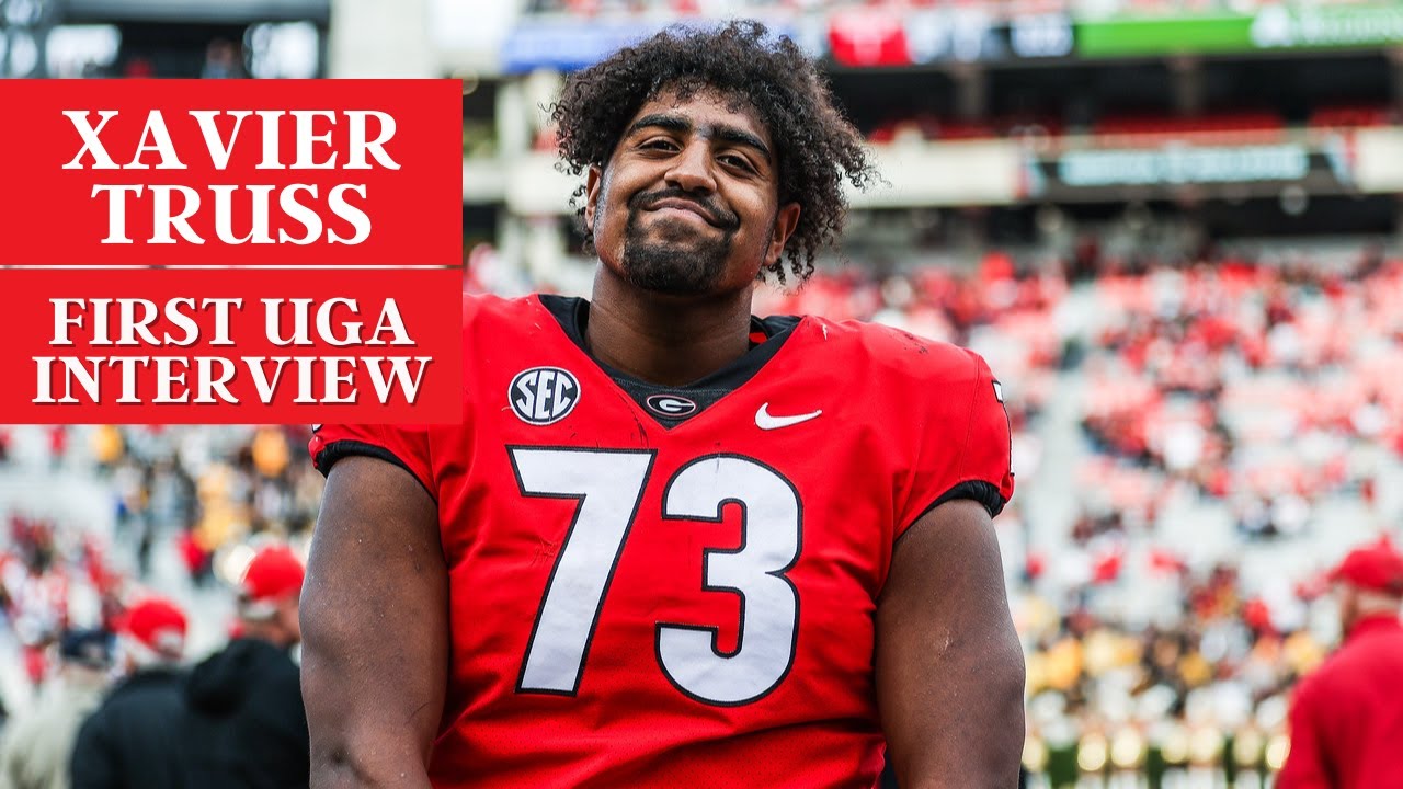 Xavier Truss' first interview at UGA, his performance vs. Tennessee ...