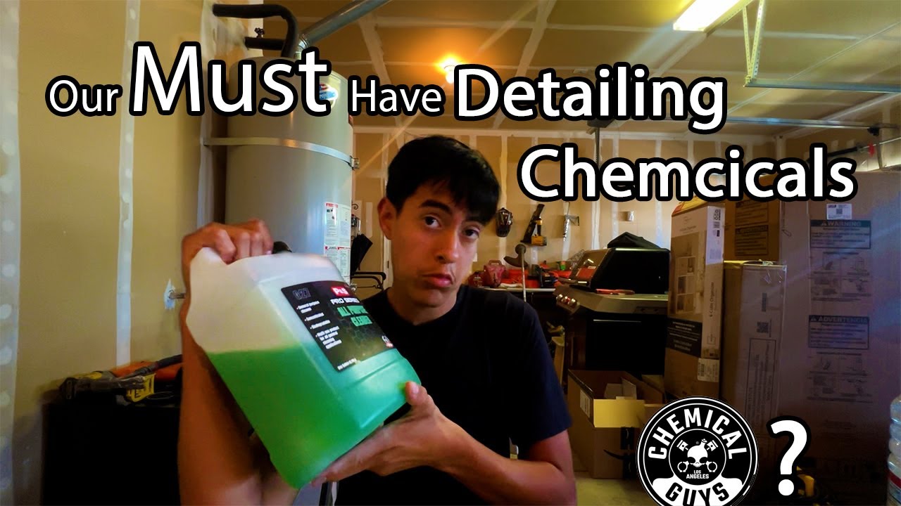 Our MUST HAVE Detailing Chemicals in 2024 - YouTube