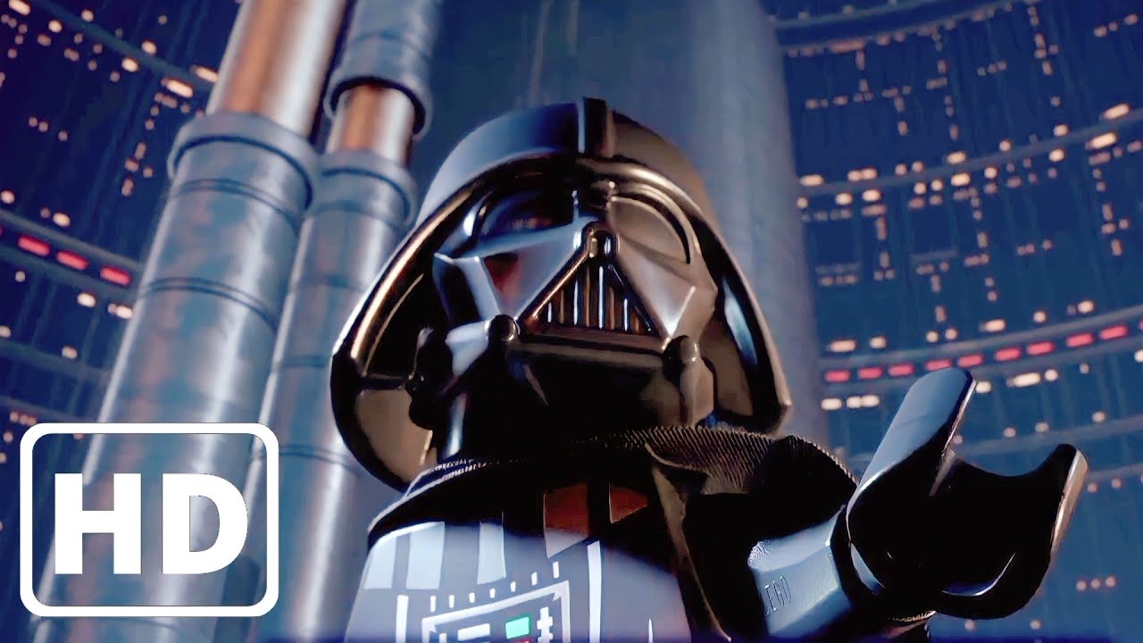 Darth Vader Is Fighting Luke Skywalker - Lego Star Wars Scene - YouTube