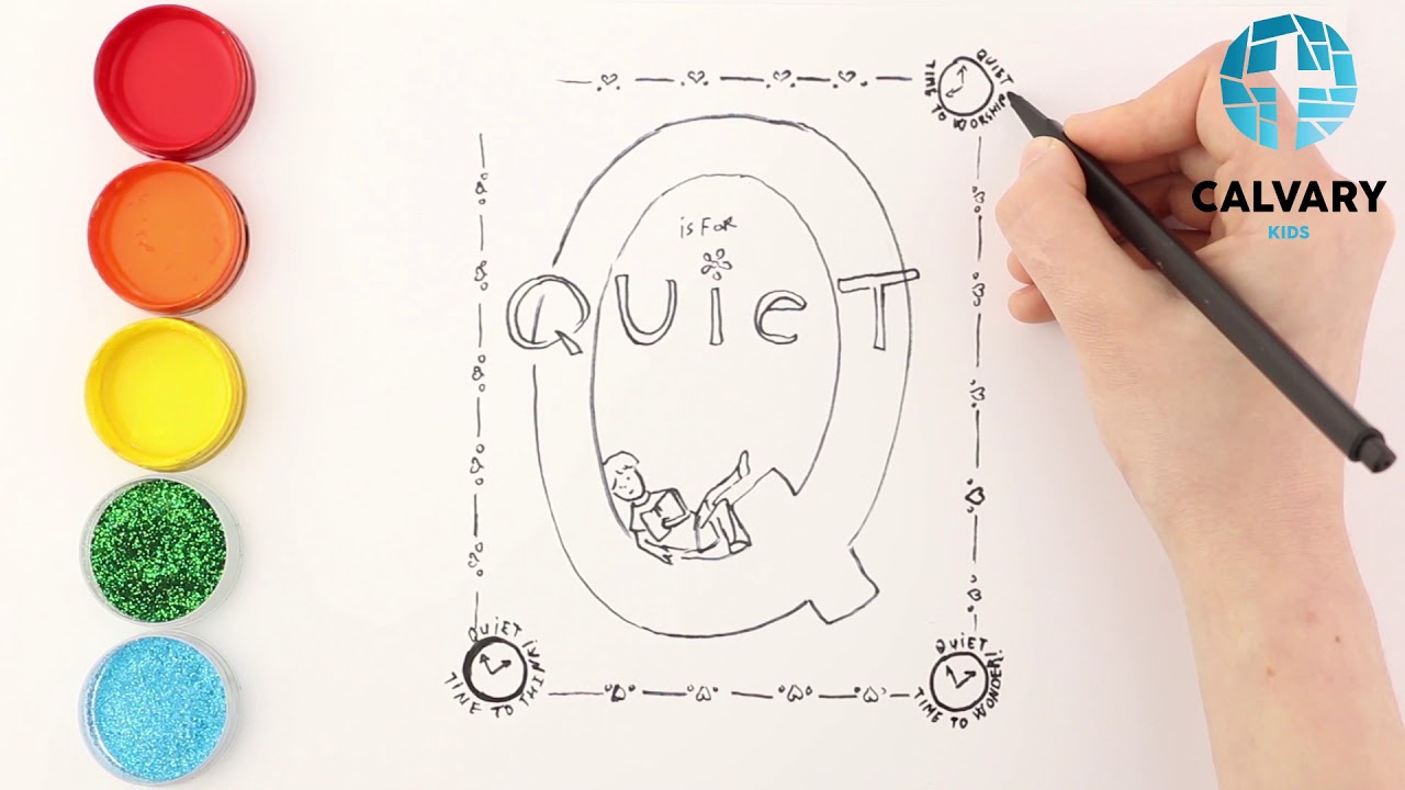 Drawing Q | Alphabet | Calvary Kids - YouTube