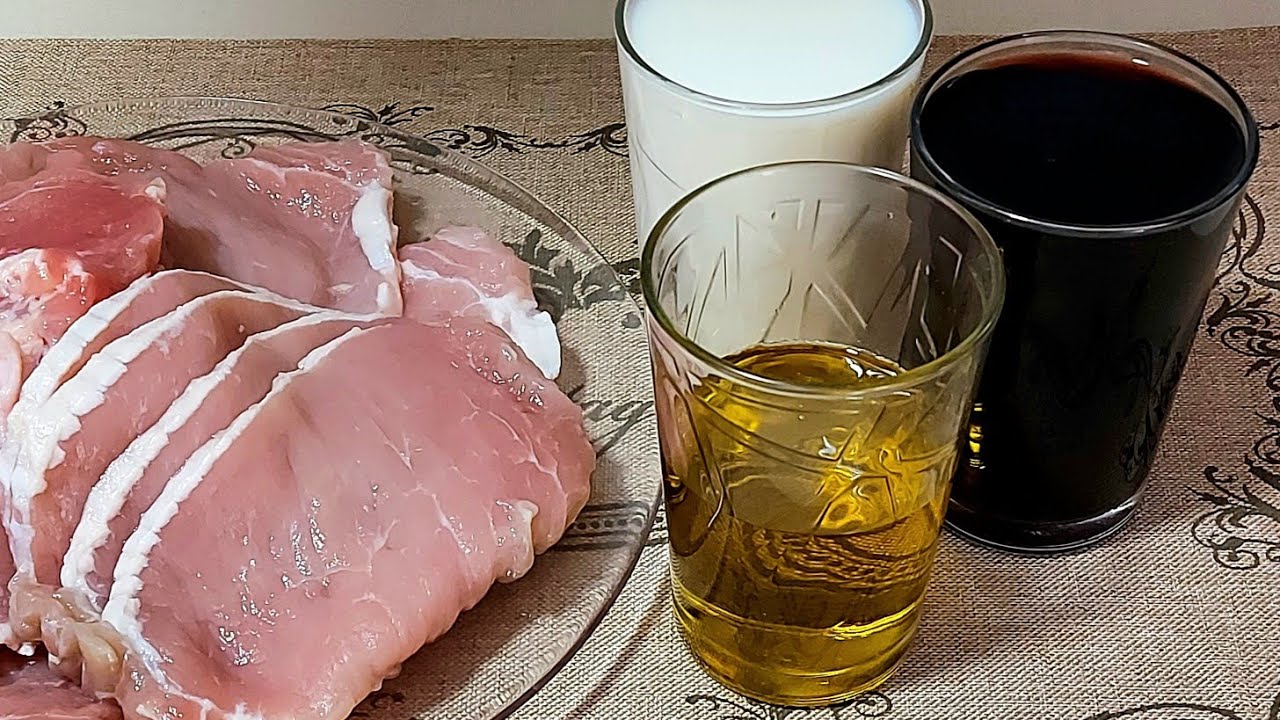 🥛FILETES JUGOSOS CON ESTA SALSA A LOS 3 VASOS 👵RECETA ANTIGUA ...