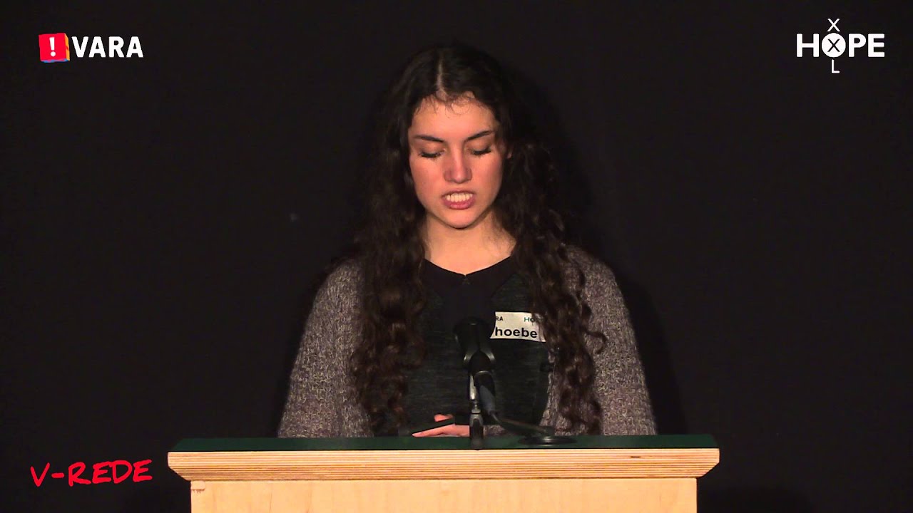 V-rede Phoebe Witte - Sint Vituscollege, Bussum - YouTube