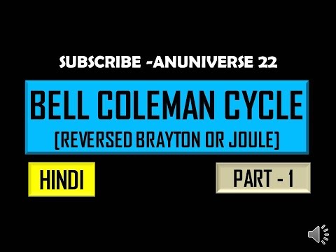 BELL COLEMAN CYCLE [ हिन्दी ] - PART 1 - ANUNIVERSE 22 - YouTube