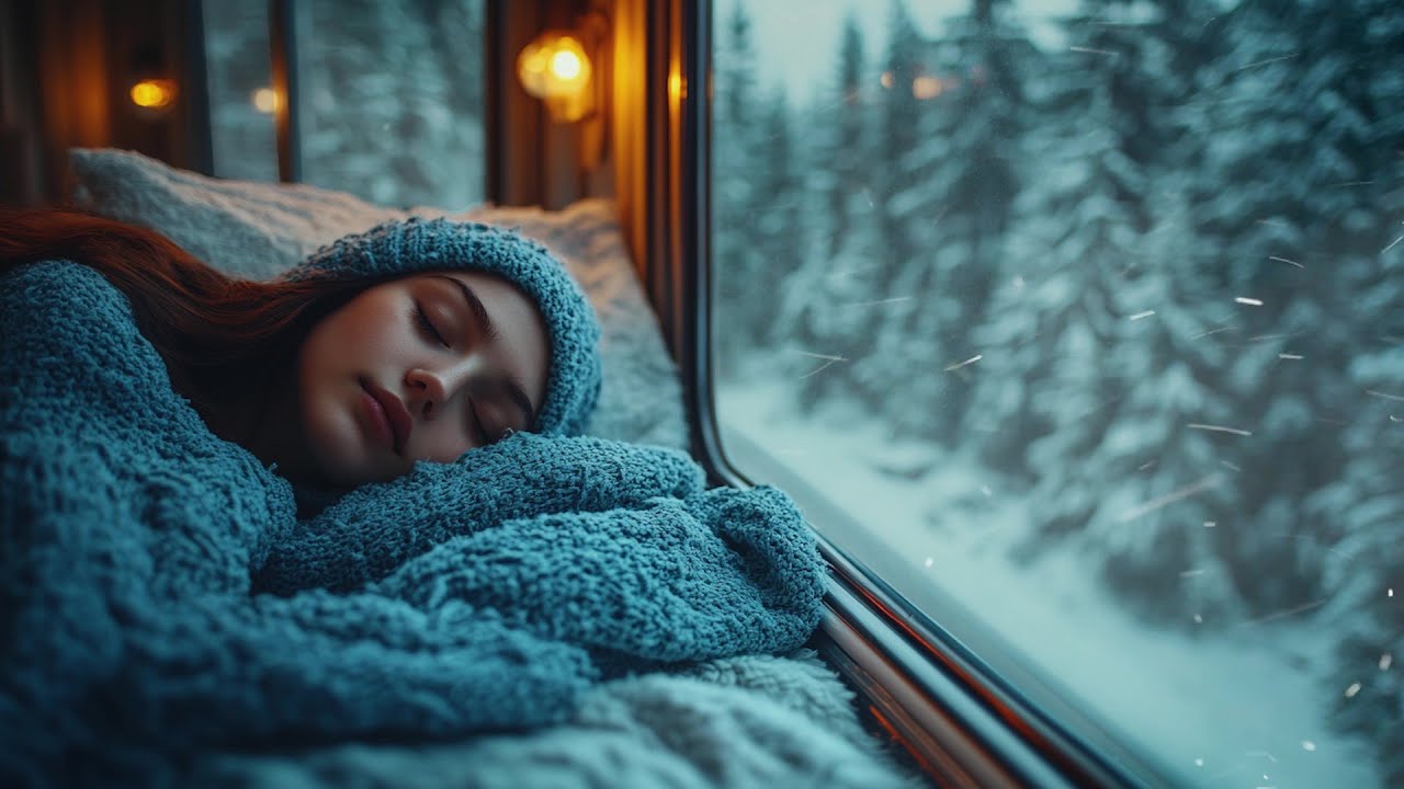 Winter Bliss: Snowstorm & Wind Sounds for Peaceful Sleep & Tranquility ...
