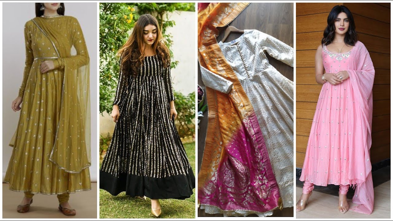 Gorgeous Stylish Long Frocks Designs Indian & Pakistani - YouTube