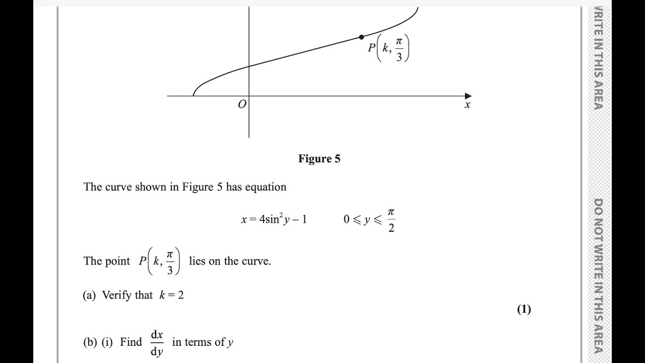 Pure Math P3 May/June 2024 [Q9] Edexcel IAL WMA 13/01|Normal equation ...