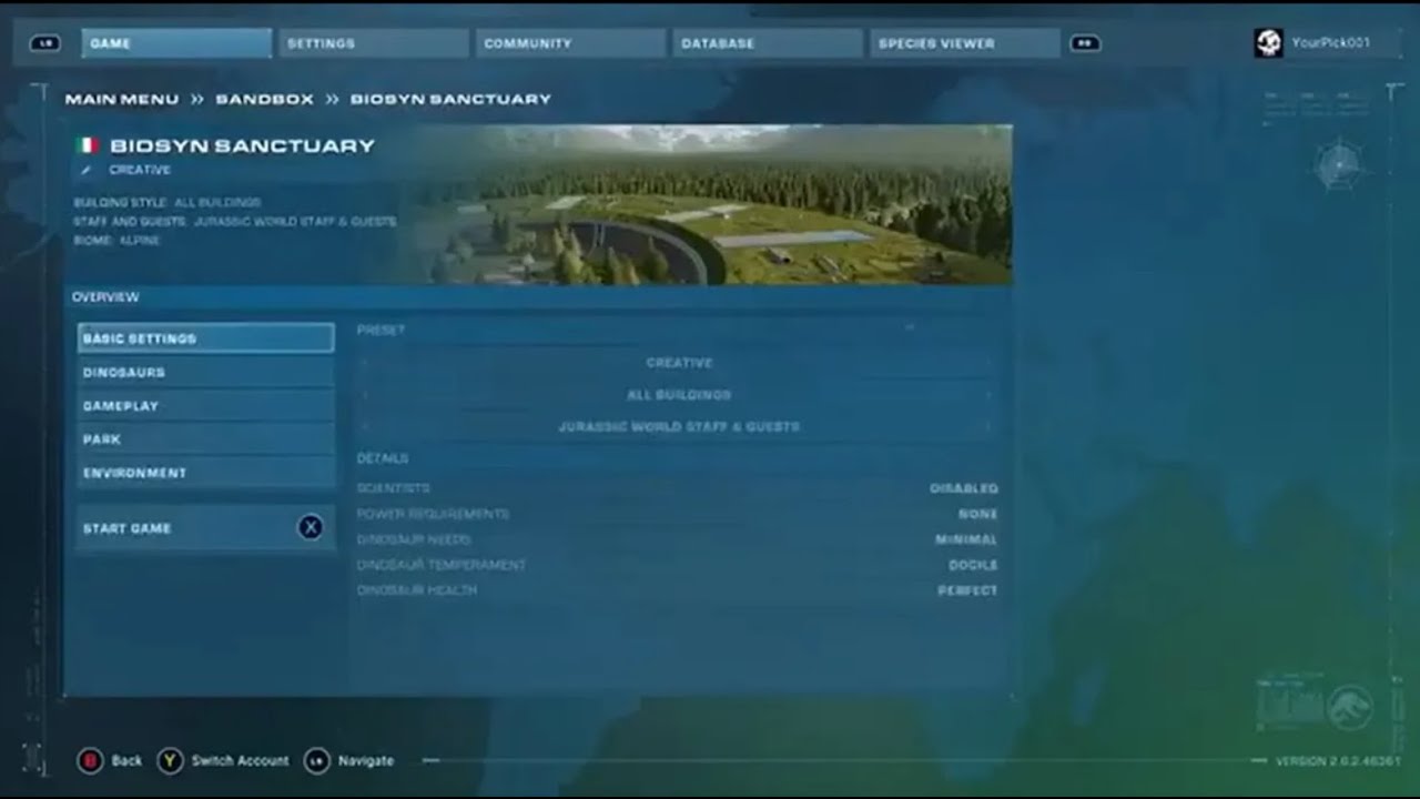Sandbox | Jurassic World Evolution 2 - YouTube