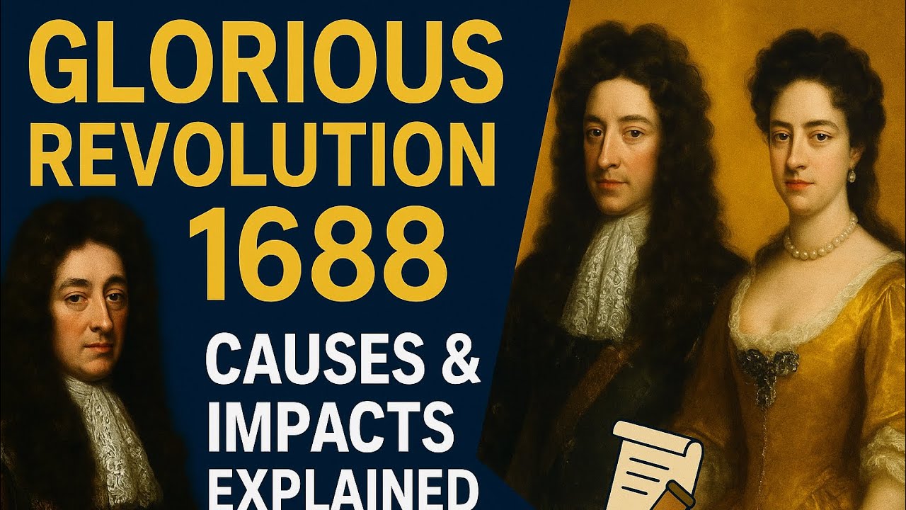 The Glorious Revolution 1688 | Causes & Impacts Explained in Simple ...