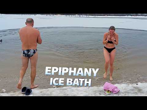 EPIPHANY ICE BATH | Cold Water Baptism 2026| #28 #baptism #bathing