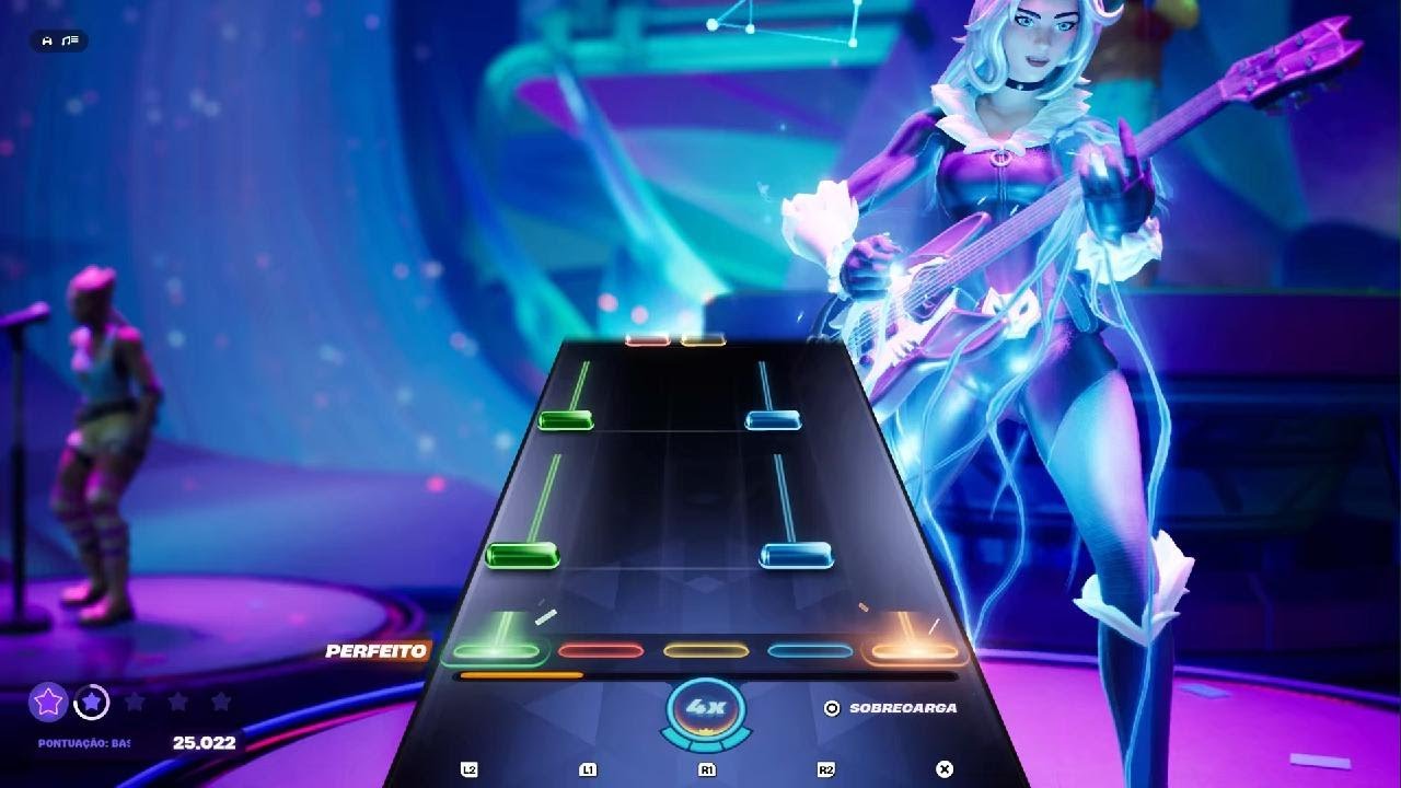 Metallica - Unforgiven 98% EXPERT GUITARRA FORTNITE GAMEPLAY PS5 - YouTube