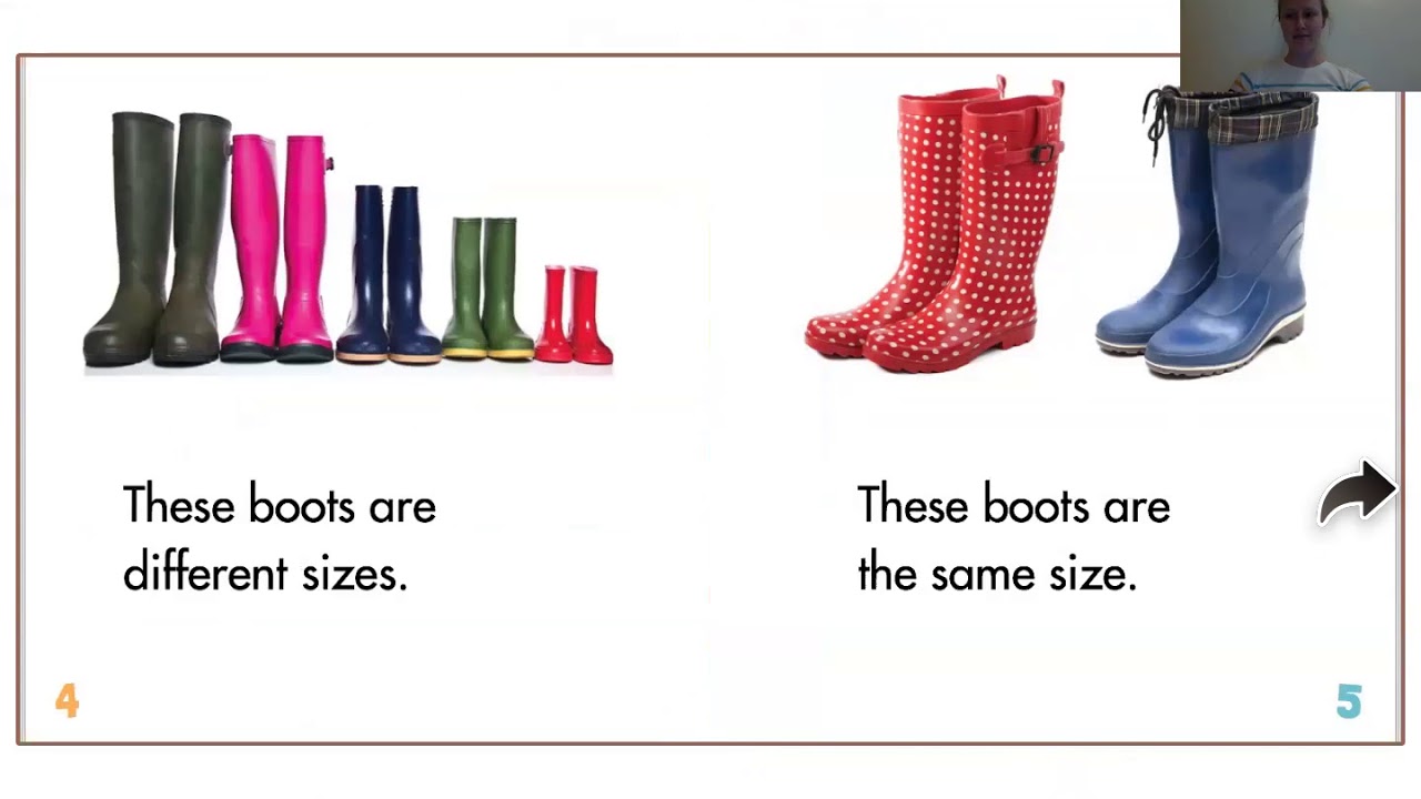 Read aloud of Sort it By Size - YouTube