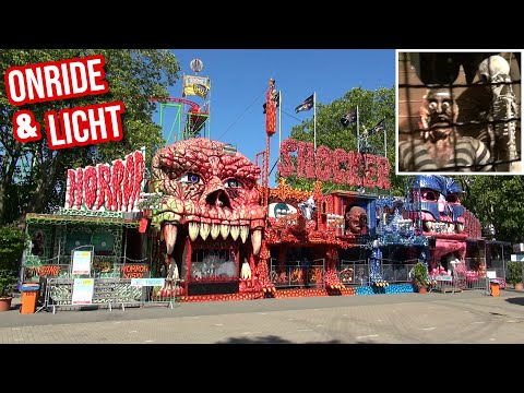 Shocker-Ghost Train (Marcel Böttger) - Onride & Light [POV / 60 fps] - FunDOmio 2020 in Dortmund